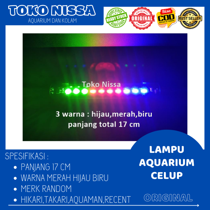 LAMPU AQUARIUM CELUP HIKARI / TAKARI / AQUAMAN / KIYOSAKI-LP200-T4 ...