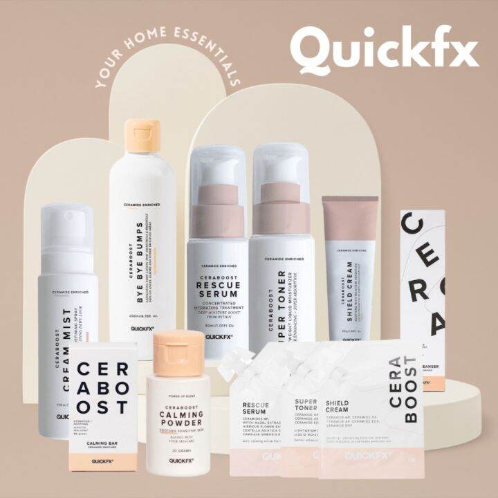 QUICKFX Ceraboost Serum Toner and Cream(Assorted Products) | Lazada PH
