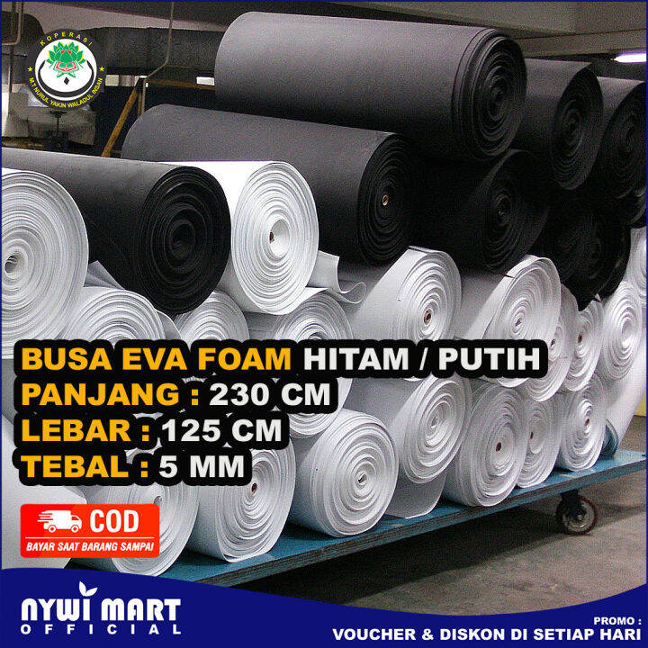Busa Eva Foam Tebal 5mm Lembaran 230x125 cm / Busa Ati Lembaran - Busa ...