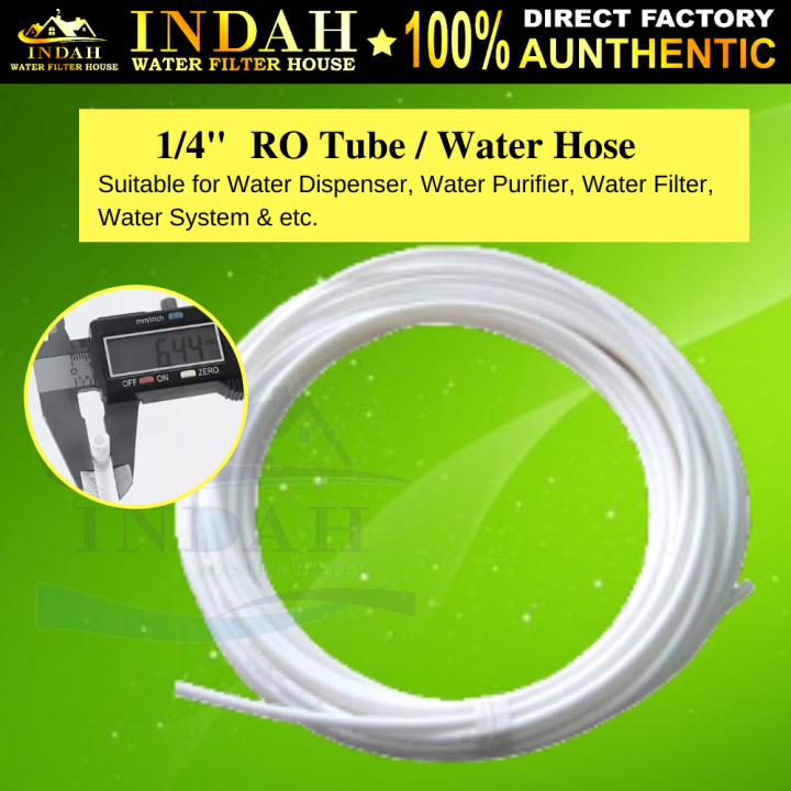 1/4" RO Tube / White Tube / Hose / Pipe for Water Dispenser / Water ...