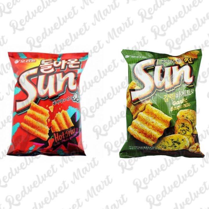 ORION SUN CHIP SPICY SUN CHIP GARLIC BAGUETTE ( SUN CHIP NACHO SNACK ...