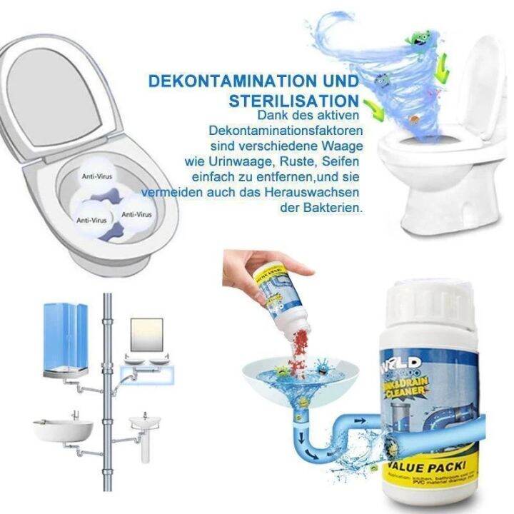 snap up MIC Sink Drain Cleaner Bottled Sinkware Cleaning Closestool ...
