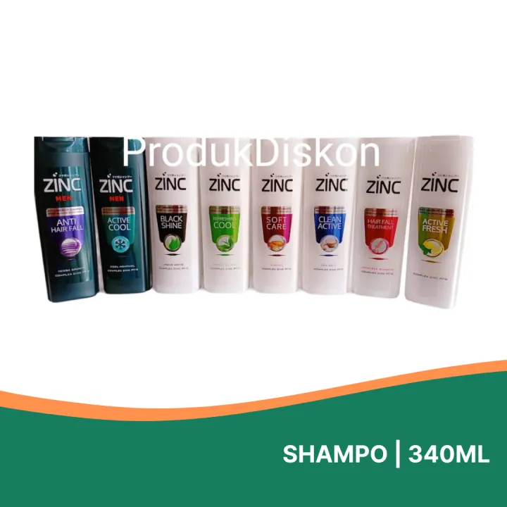 ZINC Anti Dandruff Shampoo 340ML - Sampo | Lazada Indonesia