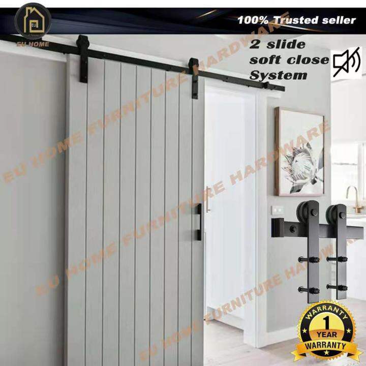 【EUHOME】10ft 8.2ft 6.6ft Barn Door Wheel 2.5m 2.0m Urban x Vintage ...