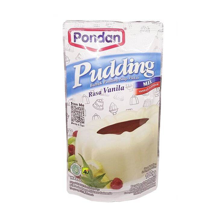 Pondan - VANILLA Pudding Mix - 100 gr | Lazada Indonesia