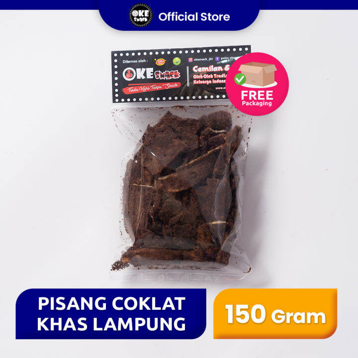 Oke Snack - Pisang Coklat Khas Lampung | Lazada Indonesia