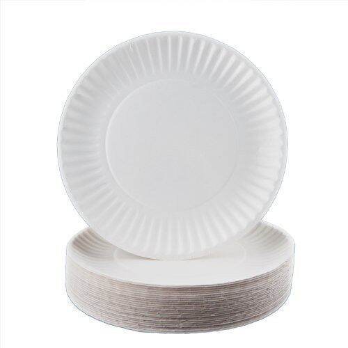 Disposable paper plate n recyclable 7 n 9 inch Paper Plates 20‘s 50’s ...
