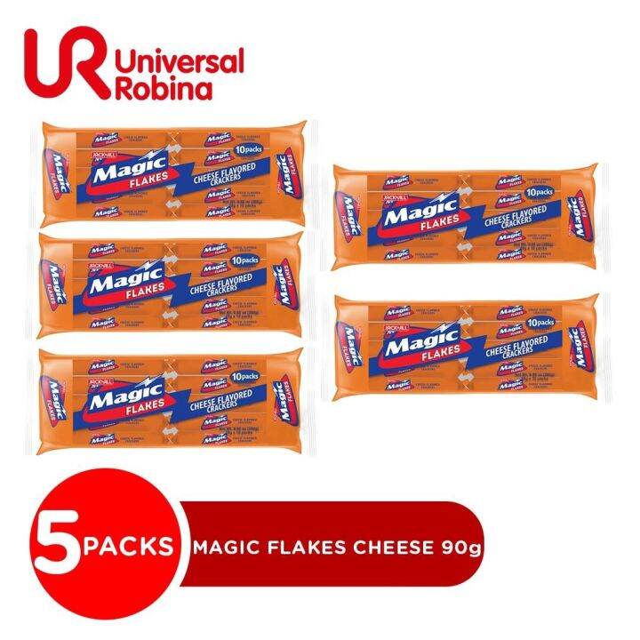 Snacks snacks Magic Flakes Cheese (10 X 28G) 5 Packs | Lazada PH