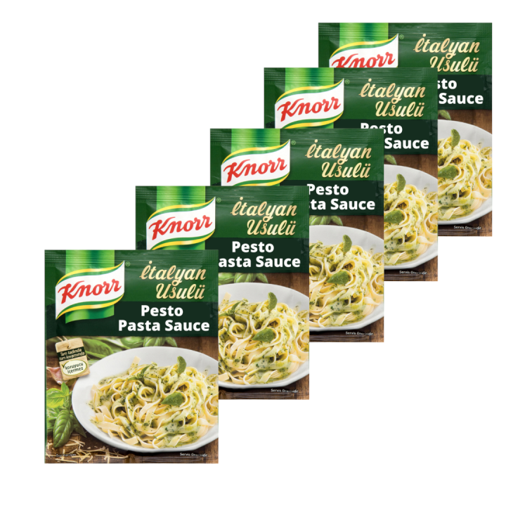 Buy 4 Get 1 FREE Knorr Pesto Sauce Mix Italian Style 50g | Lazada PH
