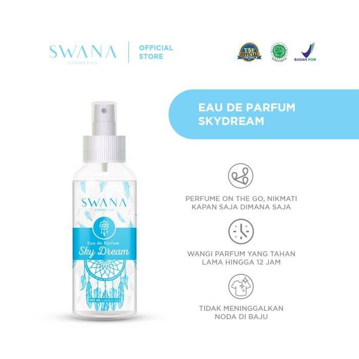 SWANA EAU DE PARFUM SKYDREAM 100ml DENGAN WANGI BUAH YANG SANGAT SEGAR ...