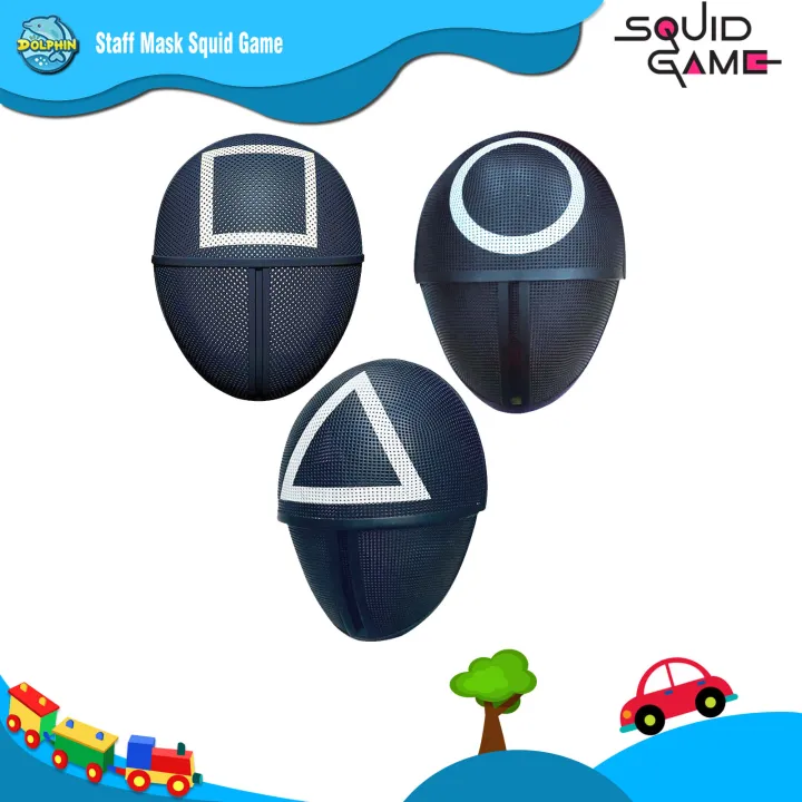 Topeng / Mask Staff Guard Kostum Drakor Trends Viral READY STOCK ...