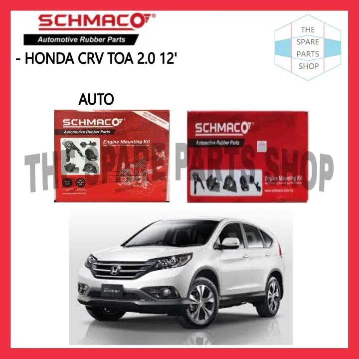 HONDA CRV TOA 2.0 2012 AUTO SCHMACO ENGINE MOUNTING SET (4PCS IN 1 SET ...