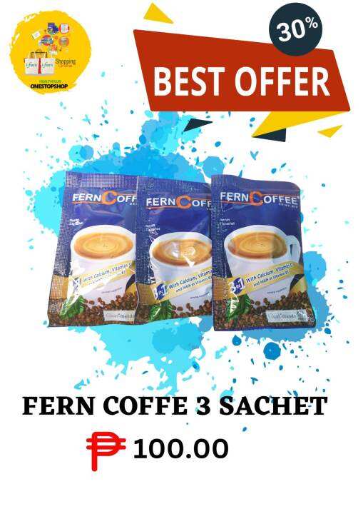 Fern Coffee 3 Sachet | Lazada PH