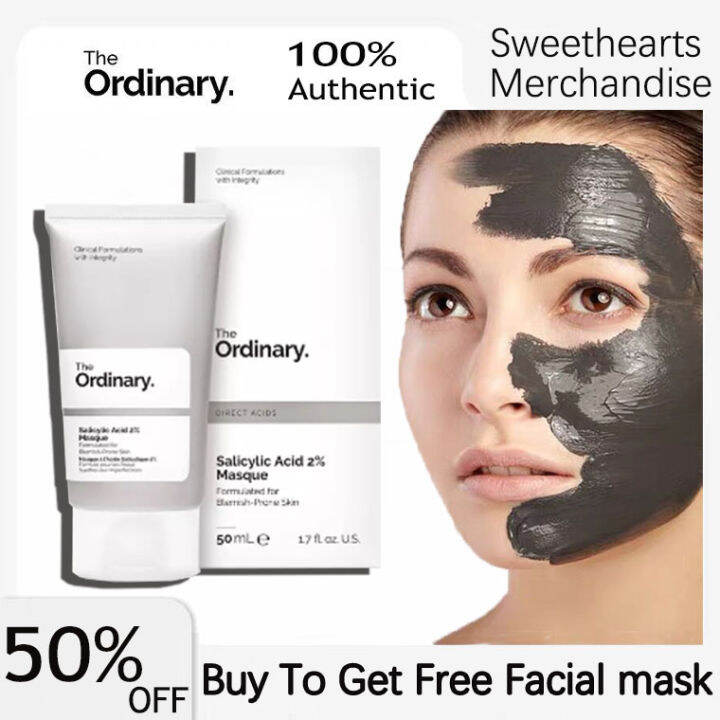 [100% Authentic]The Ordinary Salicylic Acid 2% Masque Pore Control Face ...