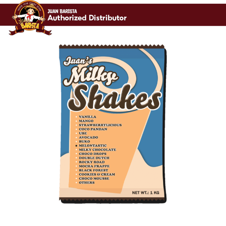 Juan Barista Melon Flavored Milky Powder for Milk Shake, Milk Tea, and ...