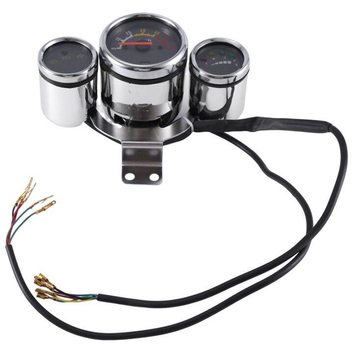 1 Pack ATV Speedometer Stopwatch Gear Steering Signal Three Meters Easy ...