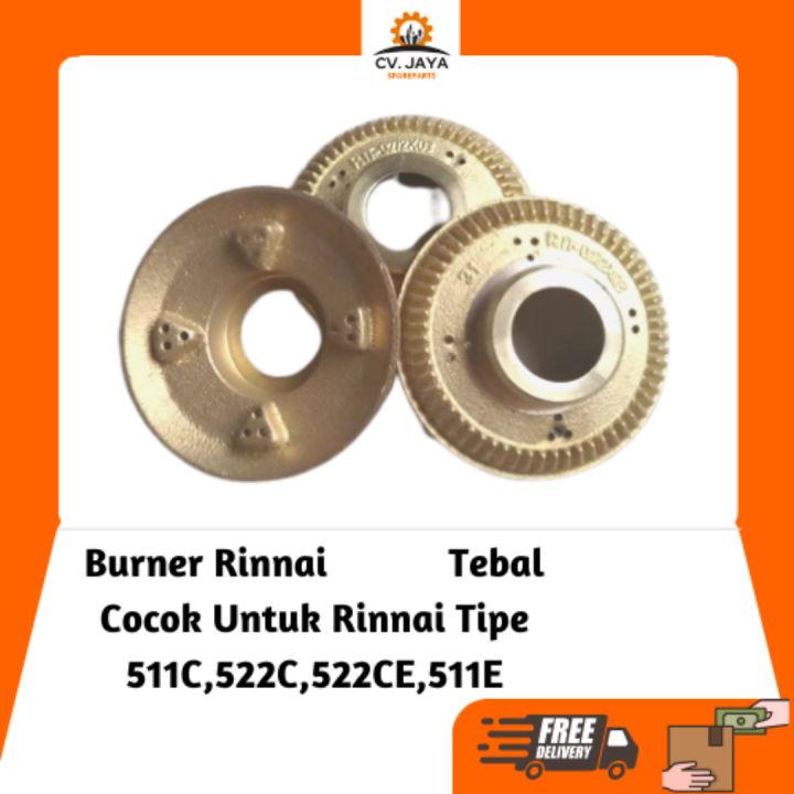 Burner Kuningan Kompor Rinnai Rinai Ri 511 522 C / E / CE Tebal ...