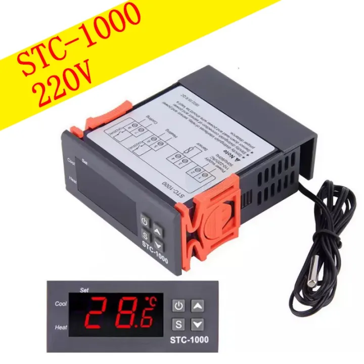 STC-1000 220V Temperature controller Constant temperature and humidity ...