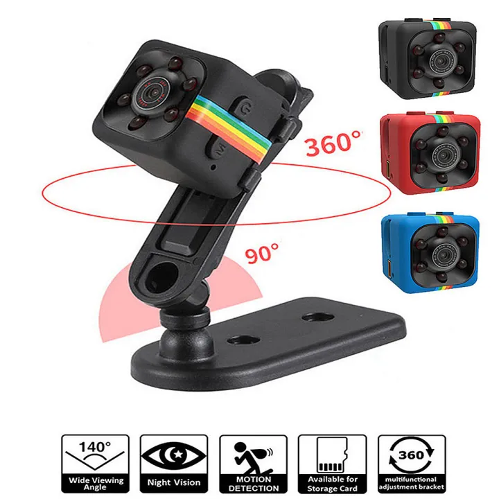 【การจัดส่งในประเทศไทย】SQ11กล้องจิ๋วขนาดเล็ก กล้องไร้สาย เชื่อมต่อระยะ ...