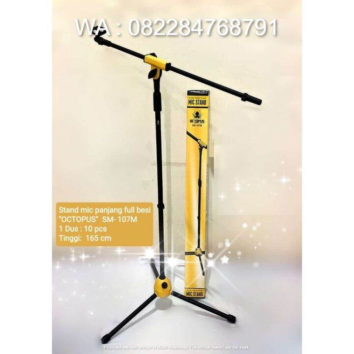 Stand Mic OCTOPUS SM-107M Full Besi | Lazada Indonesia