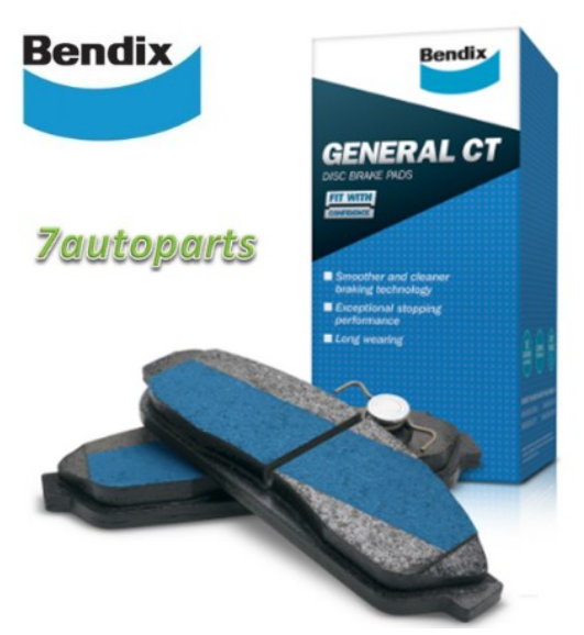 Bendix General CT Disc Brake Pad Front (DB2261) - Toyota Vios NCP150 J ...