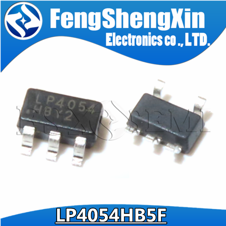 10pcs LP4054HB5F LP4054 SOT23-5 4054 Lithium battery charging chip ...