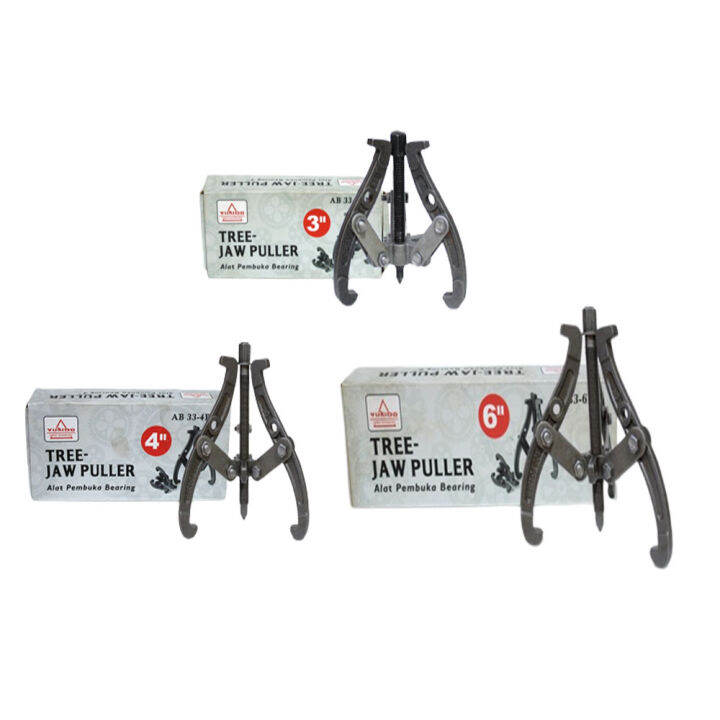 Yukido Treker 3 Kaki 3" 4" 6" Inch - Gear Puller 3 Jaw Tracker, alat ...