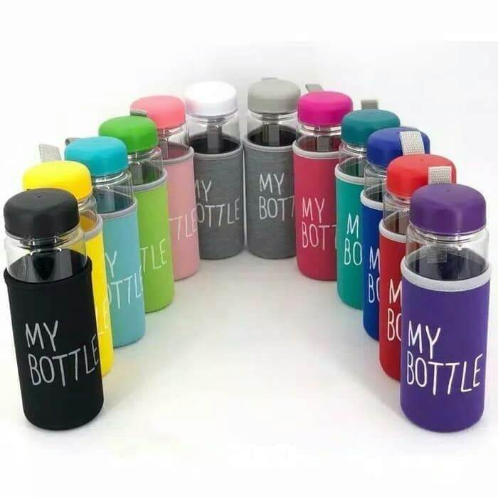 Botol minum my bottle spons / sarung putih 500 ml botol plastik tumblr ...