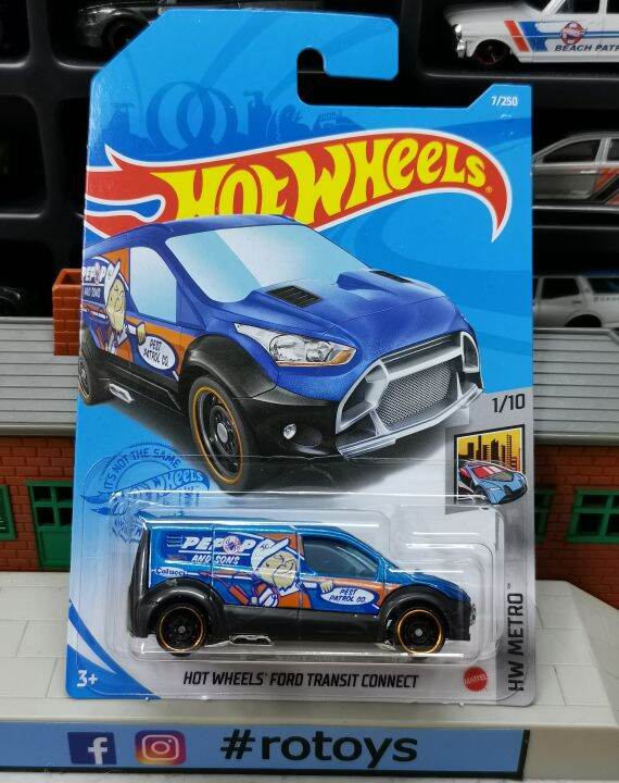 HOT WHEELS FORD TRANSIT CONNECT HW METRO | Lazada