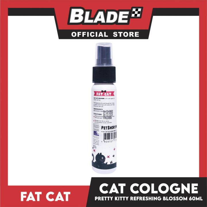 Fat Cat Cologne Pretty Kitty Spray 60ml Refreshing Blossom, Cats ...