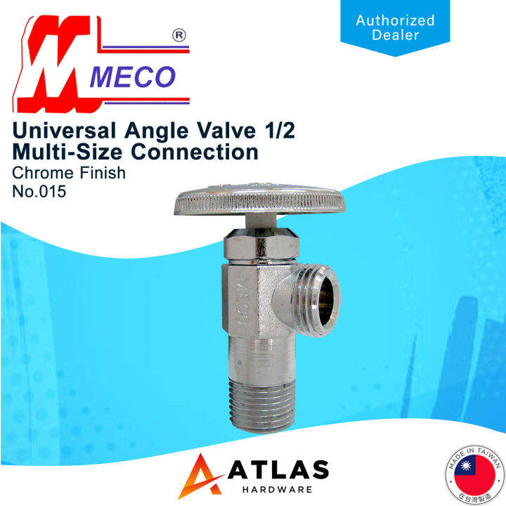 Meco USA Universal Angle Valve 1/2 Multi-Size Connection No.015 | Lazada PH