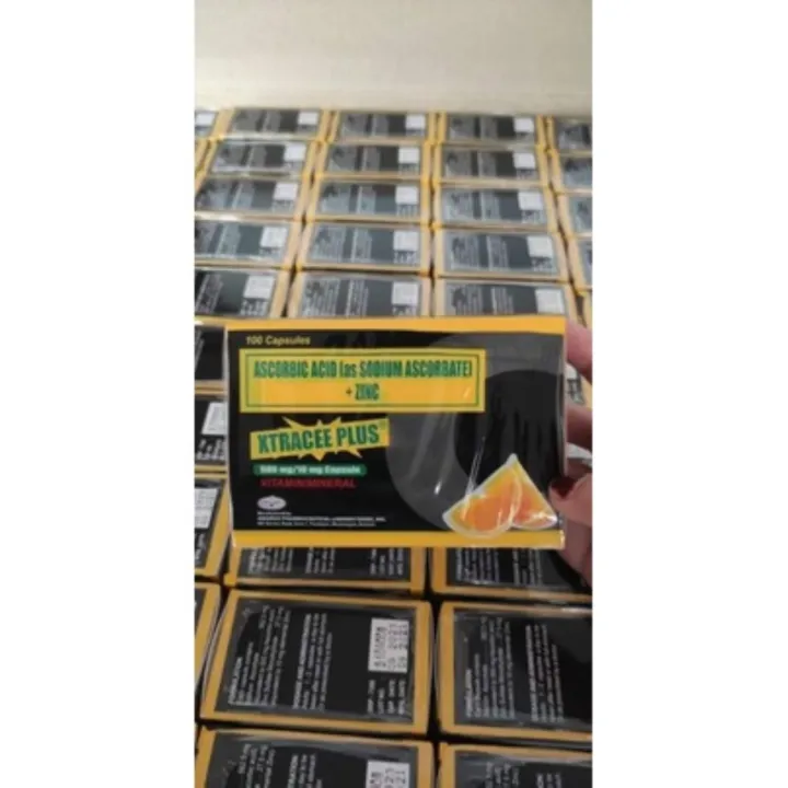 VITAMIN C XTRACEE PLUS ZINC 100 capsules(NEW PACKAGING) | Lazada PH