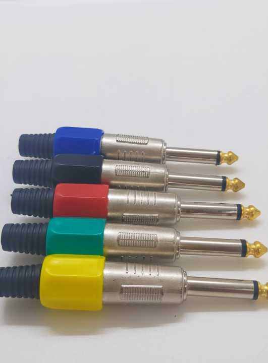 5pcs PL55 Mono Plug with booth (Assorted Color) | Lazada PH