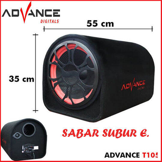 ADVANCE T-105 BT Speaker AC DC Portable Ukuran 12 inch Suport BLUETOOTH ...
