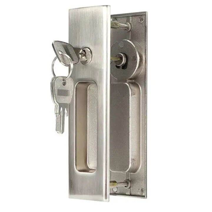 🔝【Local delivery】Sliding Door Lock With Key Sliding Door Lock With ...