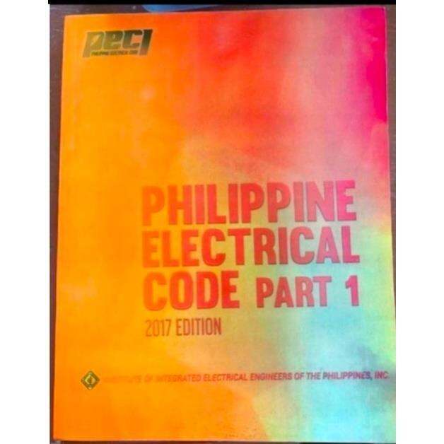 books PHILIPPINE ELECTRICAL CODE PART 1 2017 edition | Lazada PH