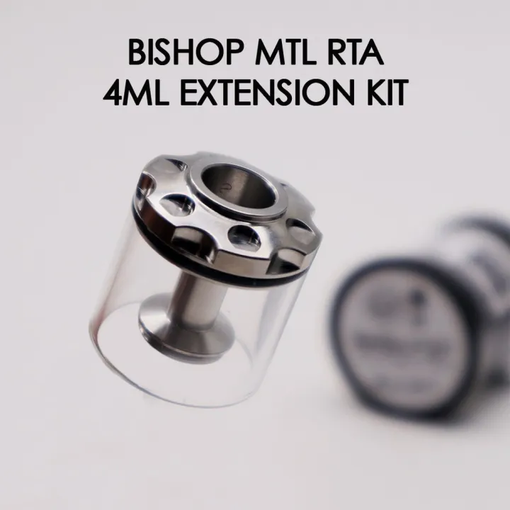 Bishop MTL RTA 4ml Extension Kit Kaca Cadangan Replacement Pengganti ...