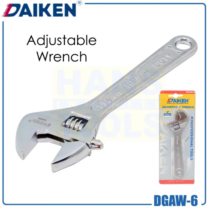 Daiken DGAW-6 Adjustable Wrench 6" | Lazada PH