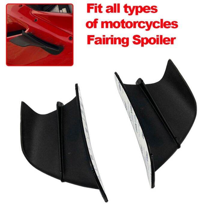 Motorcycle Winglet Aerodynamic Wing Kit Spoiler For KAWASAKI Ninja H2 ...