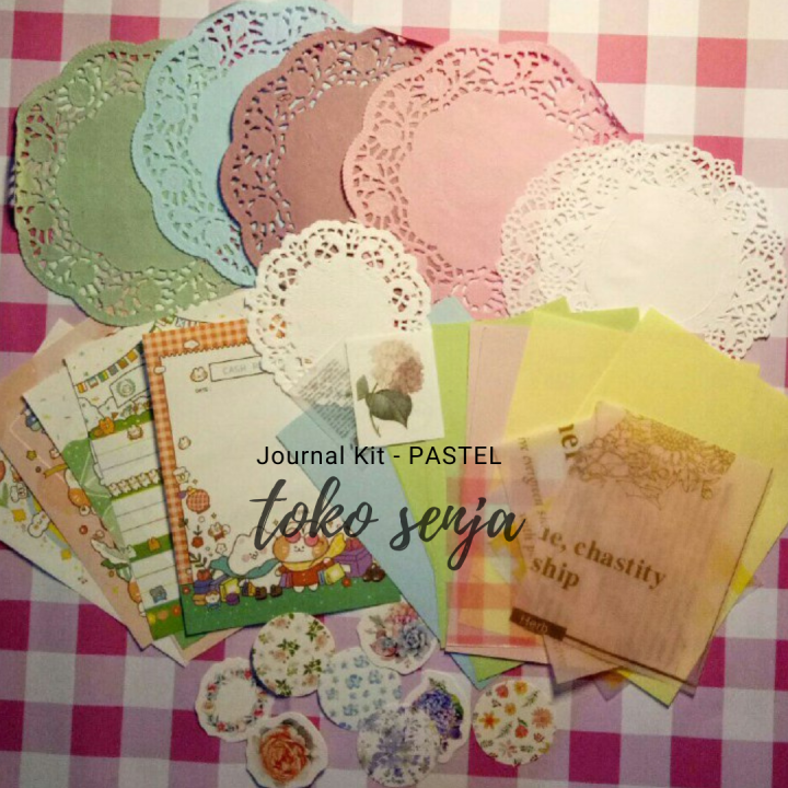 Journal Kit 40pcs Journal Mini Kit PASTEL / Bujo Journaling PASTEL ...