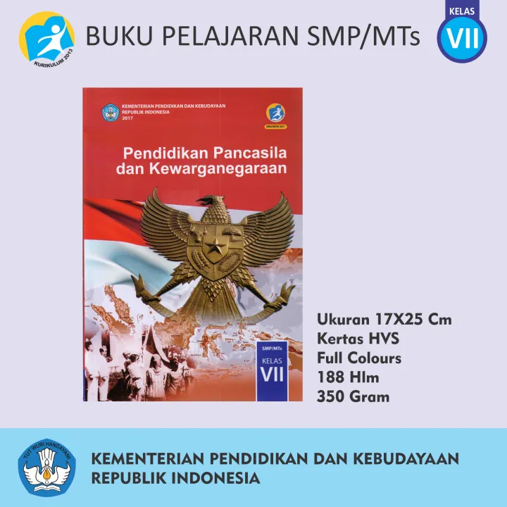 Buku Pelajaran SMP MTs Kelas VII Pendidikan Pancasila dan ...