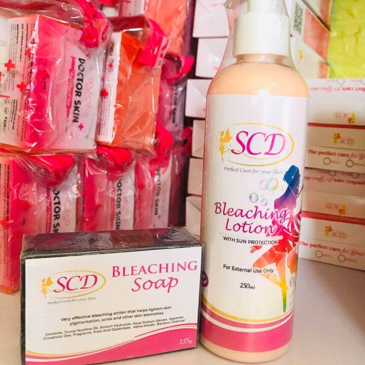 SCD Big Bleaching Lotion+SCD Bleaching Soap best combi | Lazada PH