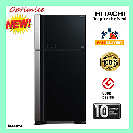 Hitachi 600L Refrigerator R-VG750PM GBK | Lazada