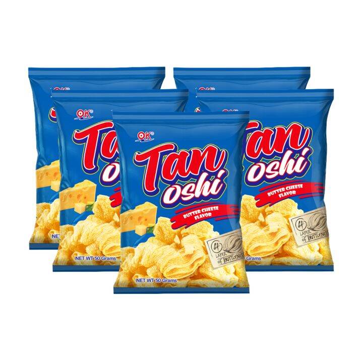 Tanoshi Butter Cheese 50g x 5s | Lazada PH