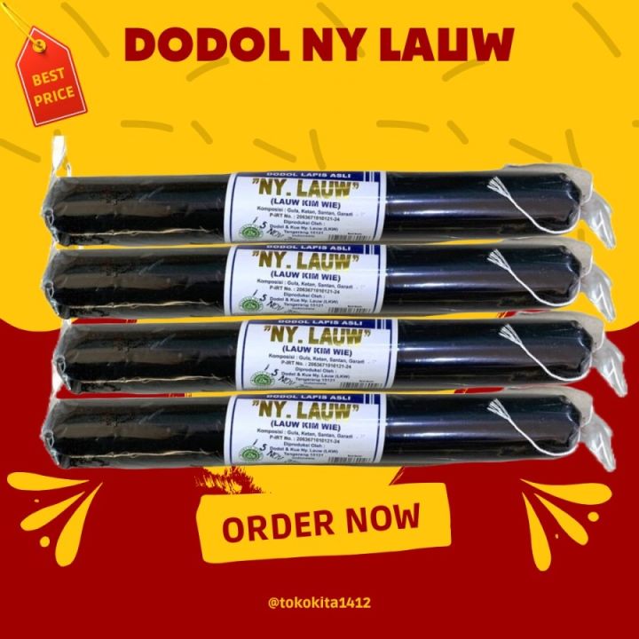 Dodol Ny Lauw rasa Original 1 kg Halal | Lazada Indonesia