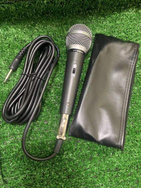 Hyundai Platinum Gold Hyper-Capcoid Dynamic Microphone PL-580 | Lazada PH