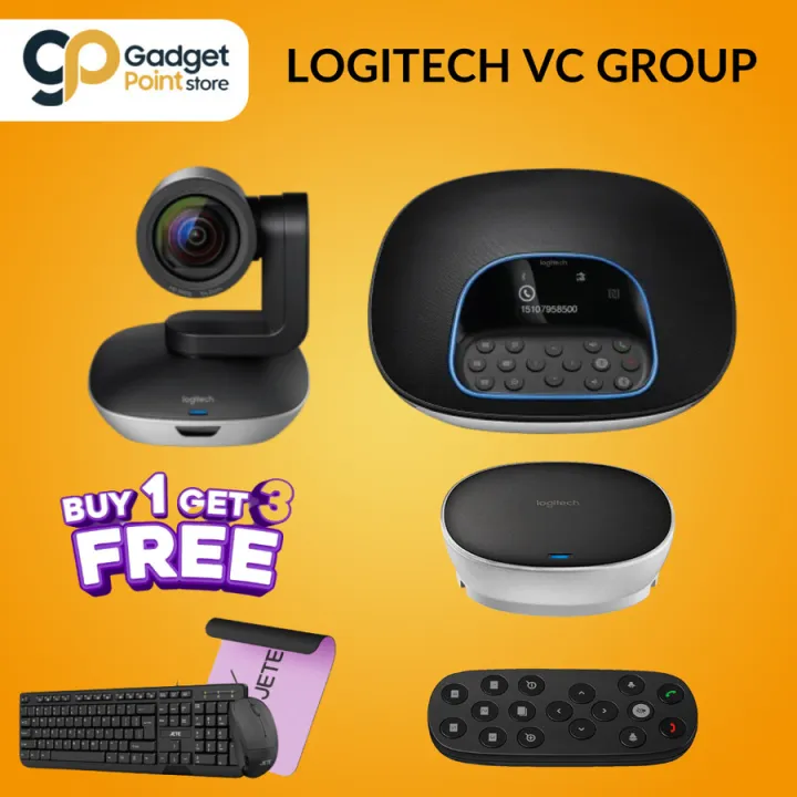 Logitech GROUP Video Conferencing System untuk Ruangan | Lazada Indonesia