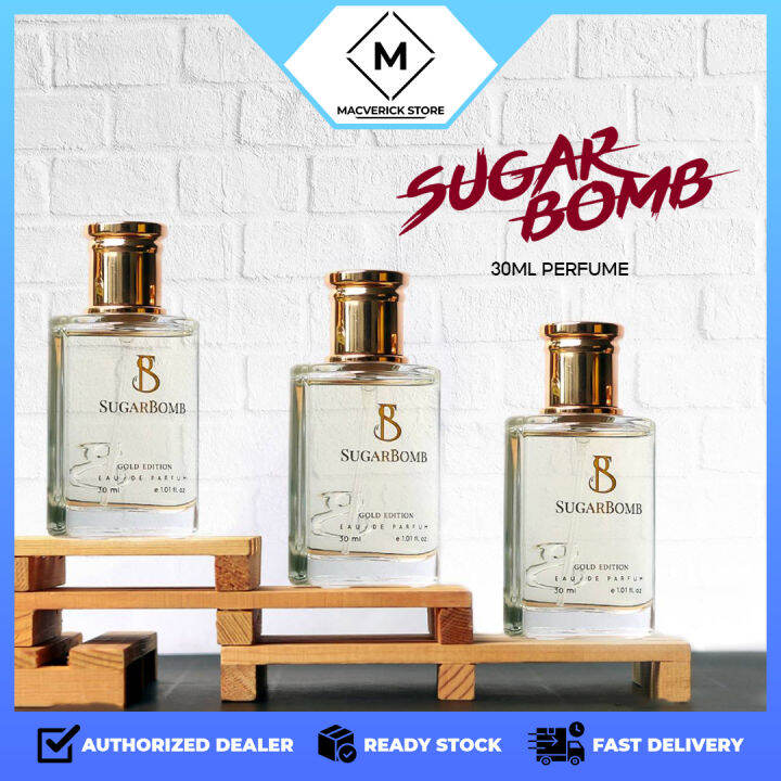 Men Sugarbomb Perfume For Him EDP 30ML 48 HOUR LONG LASTING PERFUME TOP SELLING READY STOCK | Lazada
