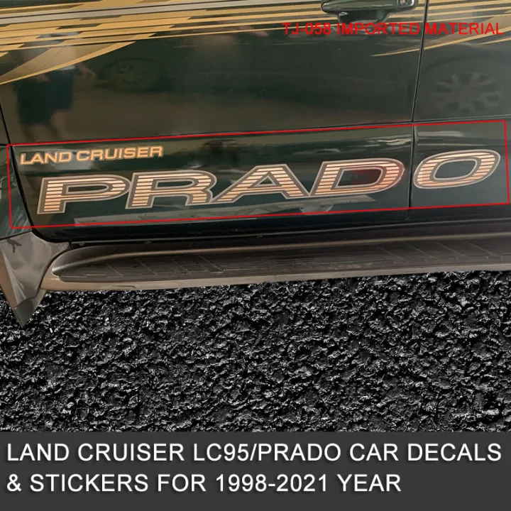 fit for Toyota land cruiser lc95/lc90/Prado car decals domineering ...