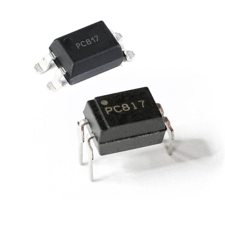 (2ตัว / 5 ตัว) ไอซี ออปโต้คัปเปลอร์ PC817 DIP-4 (Optocoupler/Photocoupler) PC817C High Density ...